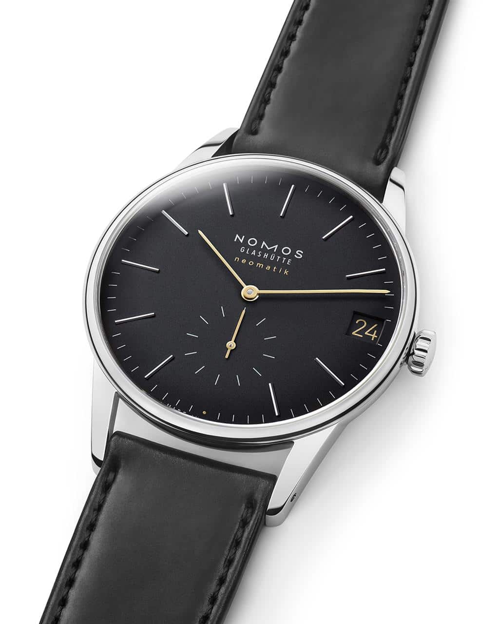 Nomos Glashütte 366 Orion Neomatik 41 Date New Black Watch | Brinker's ...