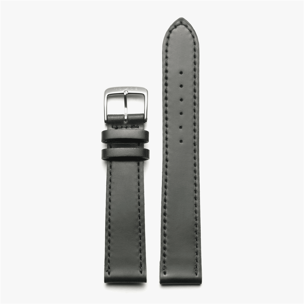 Nomos Horween Genuine Shell Cordovan black, 19 mm- M | Brinker's Jewelers